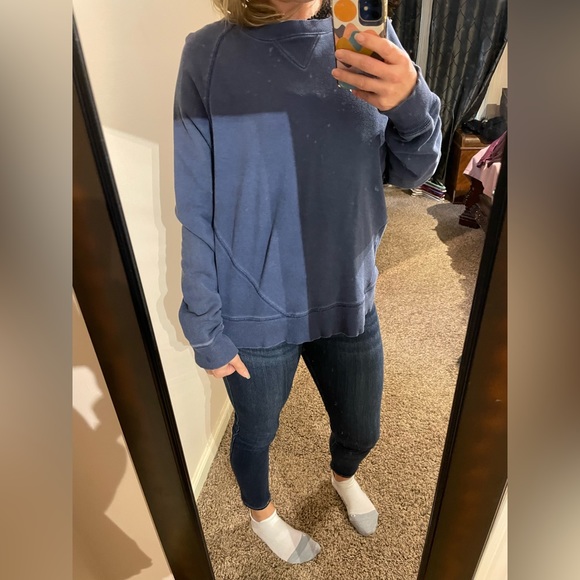 Universal Thread | Tops | Universal Threads Cotton Crewneck Dark Blue ...